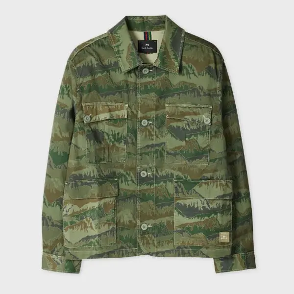 Paul Smith Mountain Camo Field Jacket
