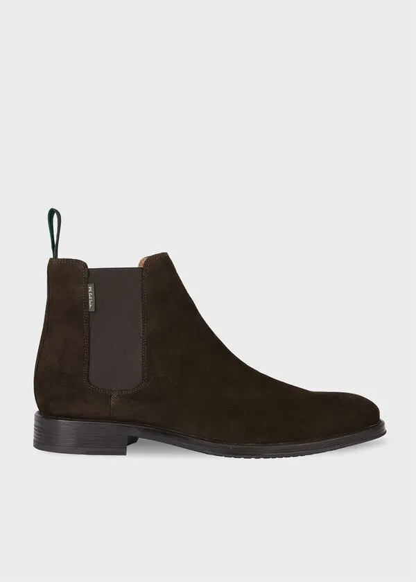 Paul Smith Augustus' Suede Boots - Brown