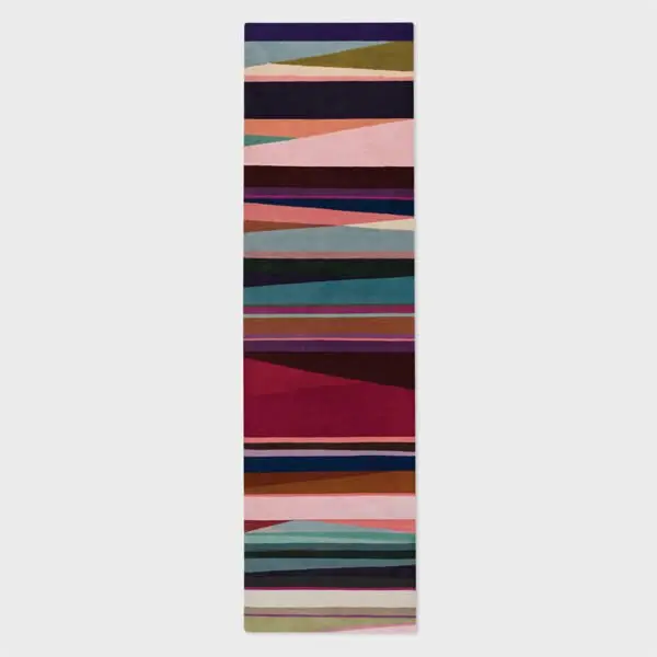 THE RUG COMPANY Paul Smith For Refraction Bright Runner - Multicolour