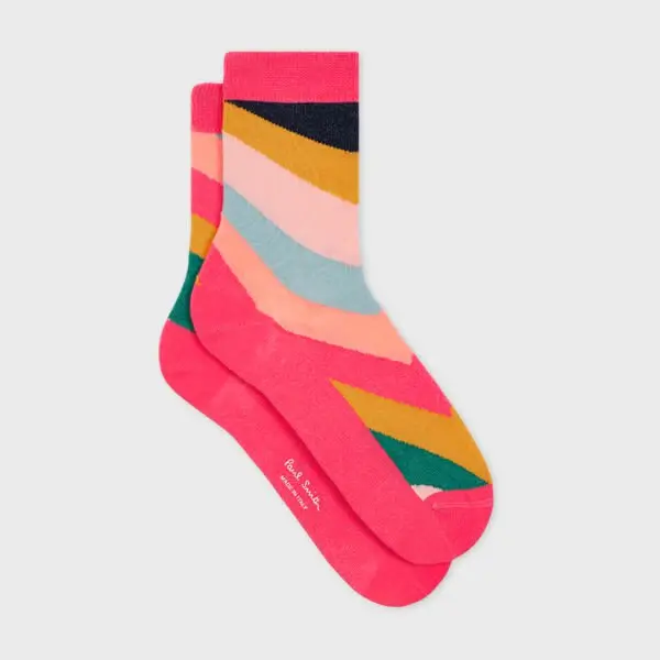 Paul Smith Patterned Crew Socks
