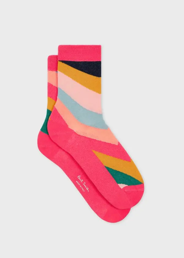 Paul Smith Patterned Crew Socks