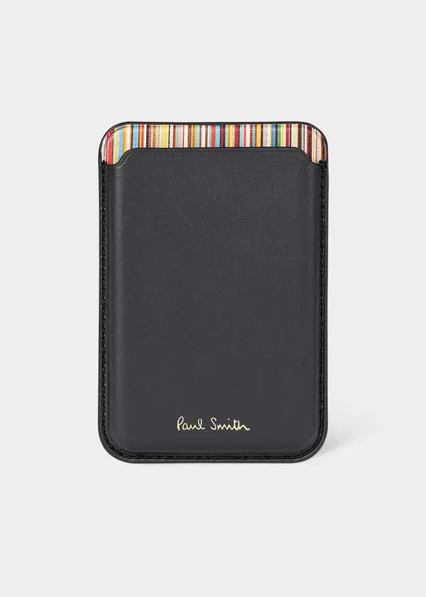 Paul Smith Iphone Magsafe Leather Credit Card Case