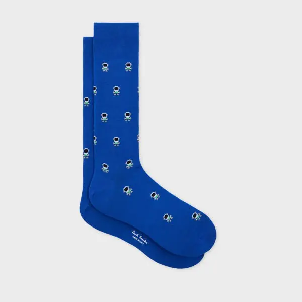 Paul Smith Astronaut Socks - Blue
