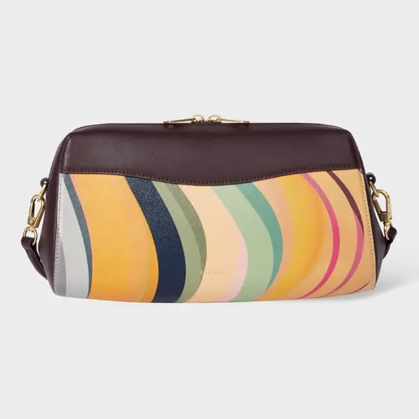 Paul Smith Bridget Swirl Leather Shoulder Bag