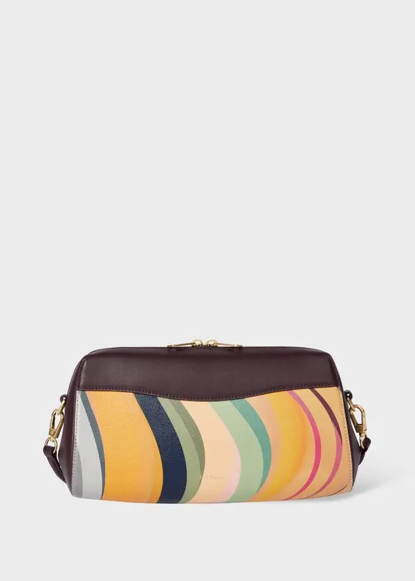 Paul Smith Bridget Swirl Leather Shoulder Bag