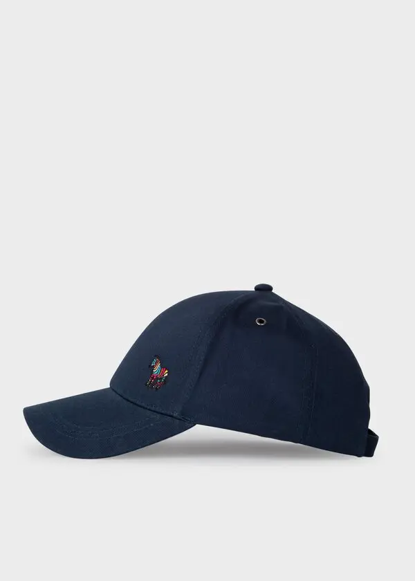 Paul Smith Zebra Logo Baseball Cap - Blue