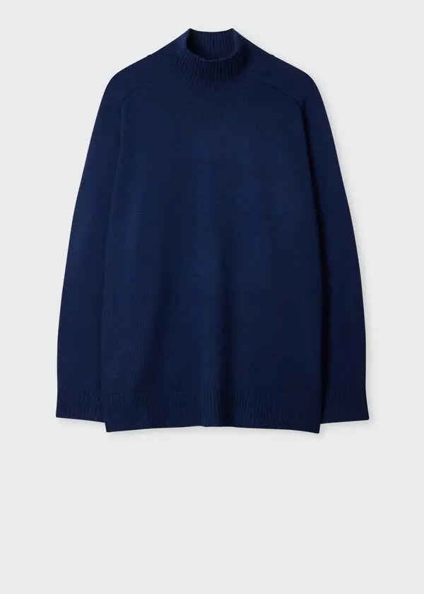 Paul Smith Cashmere-blend Roll Neck Sweater