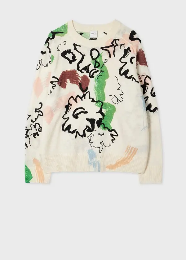 Paul Smith Alpaca Wool-blend 'painters' Sweater