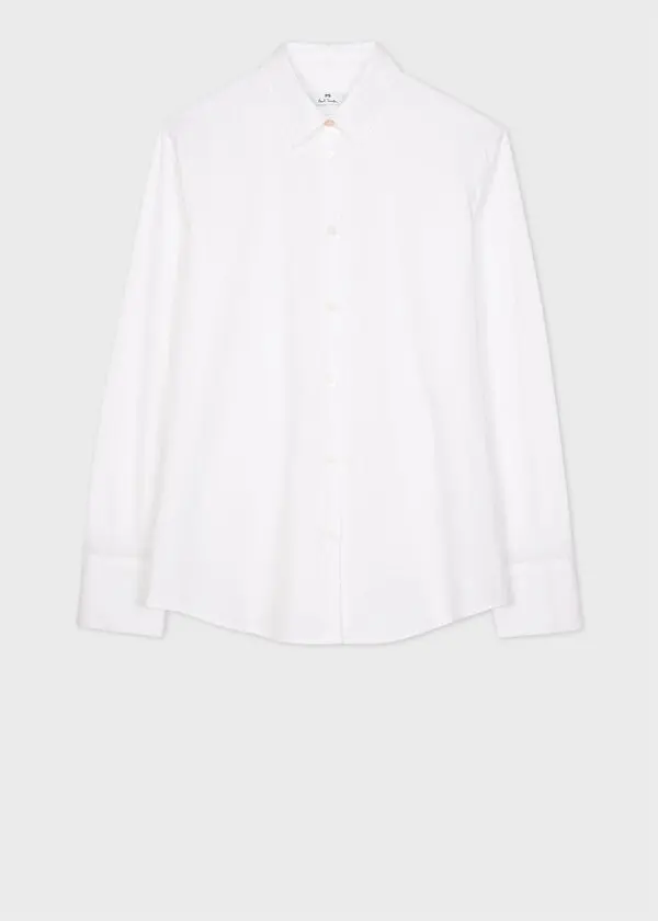 Paul Smith Stretch-cotton Shirt With 'swirl' Cuffs