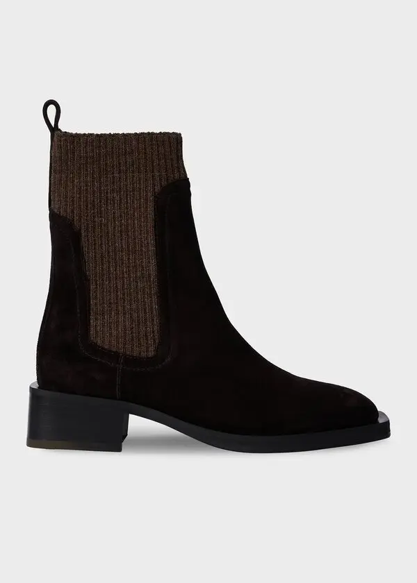 Paul Smith Dark Suede 'matola' Boots