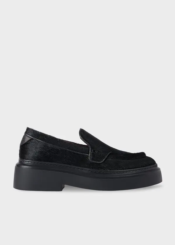Paul Smith Leather Platform Loafers
