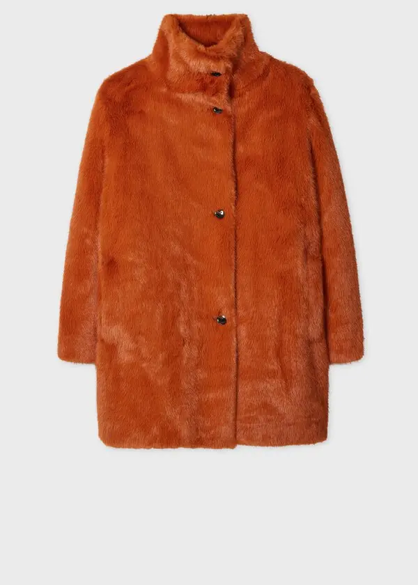 Paul Smith Faux Fur Coat
