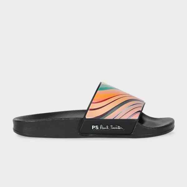 Paul Smith Swirlnyro Zebra Sliders