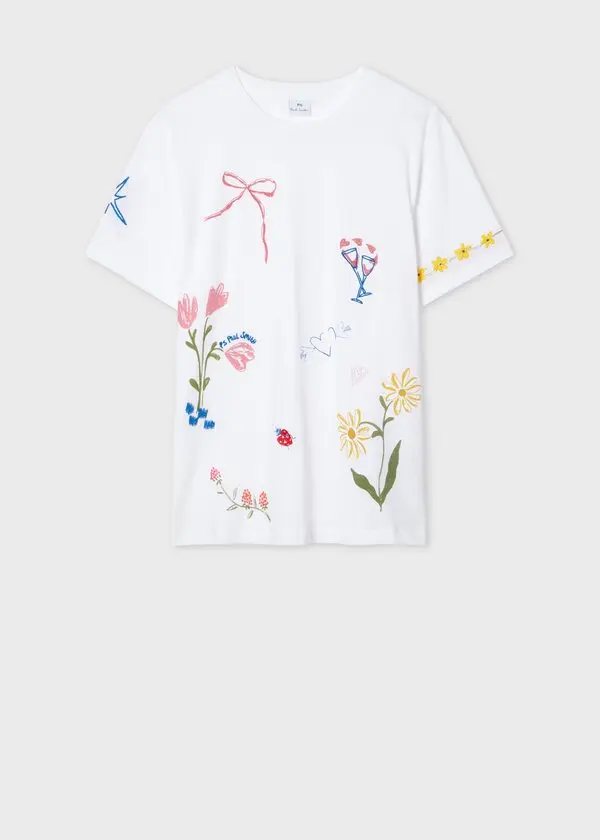 Paul Smith Daisy Chain Doodles T-shirt
