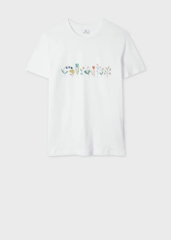 Paul Smith Bloom" Printed T-shirt
