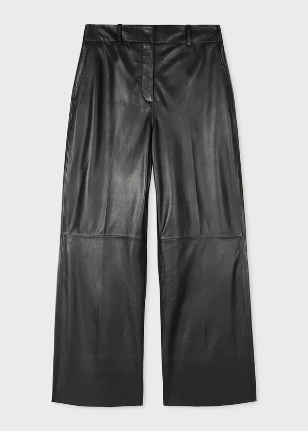 Paul Smith Leather Trousers