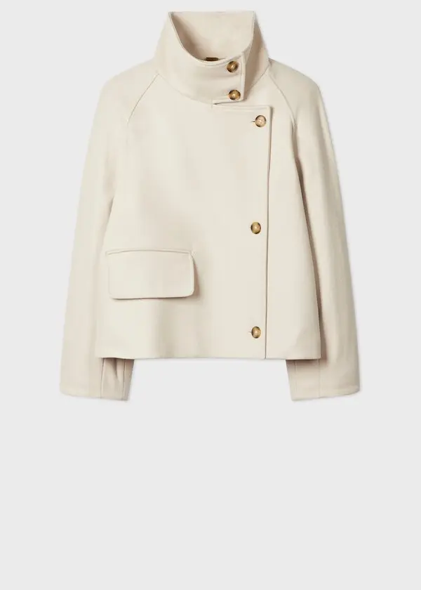Paul Smith Wool-blend Short Jacket