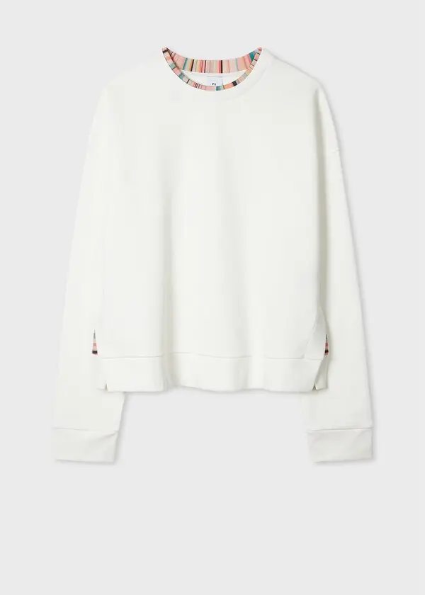 Paul Smith Crewneck Sweatshirt With Trim