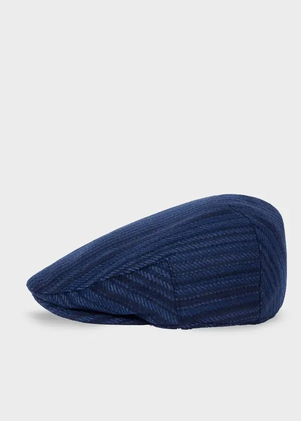 Paul Smith Flat Cap - Blue