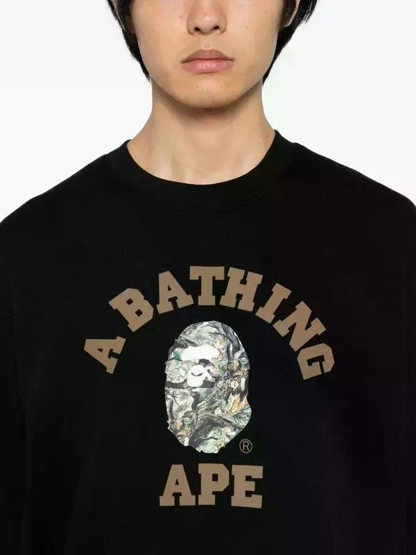 A BATHING APE Logo-printed Sweatshirt