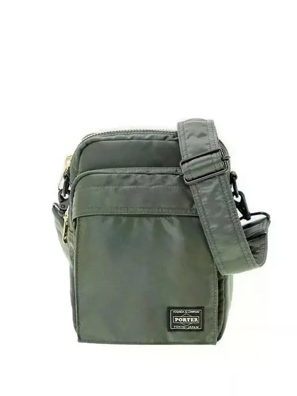 PORTER-YOSHIDA & CO Logo-patch Messenger Bag - Green