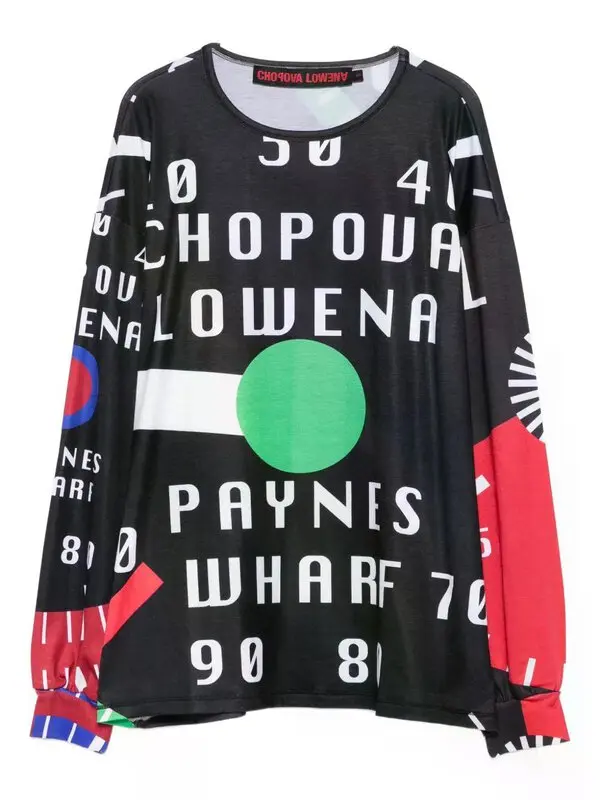 CHOPOVA LOWENA Graphic Print T-shirt