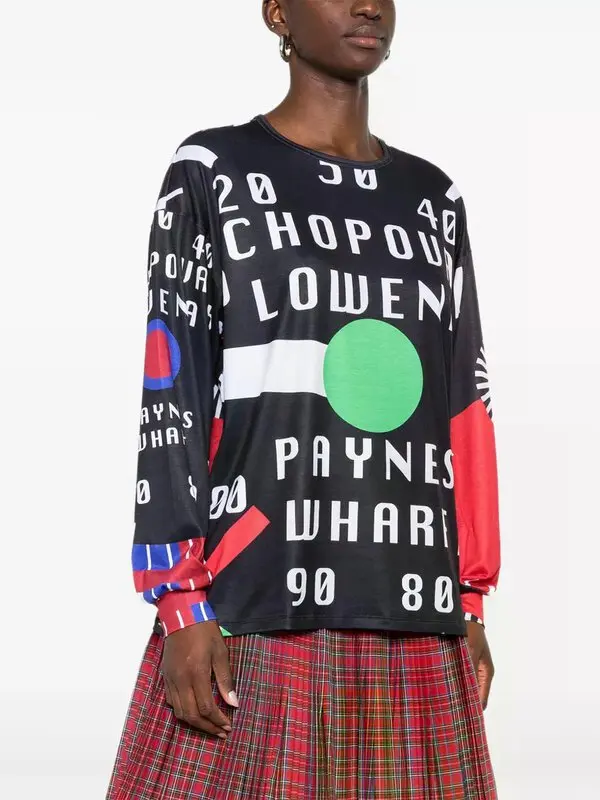 CHOPOVA LOWENA Graphic Print T-shirt
