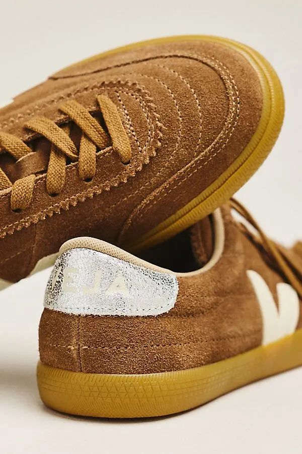 VEJA Panenka Suede Sneakers - Brown-pierre-silver
