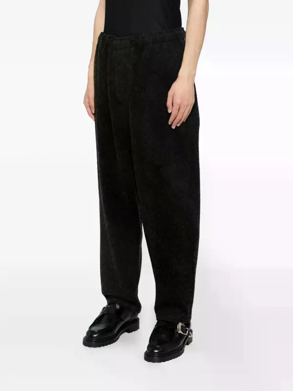 Yohji Yamamoto Drawstring Tapered Trousers