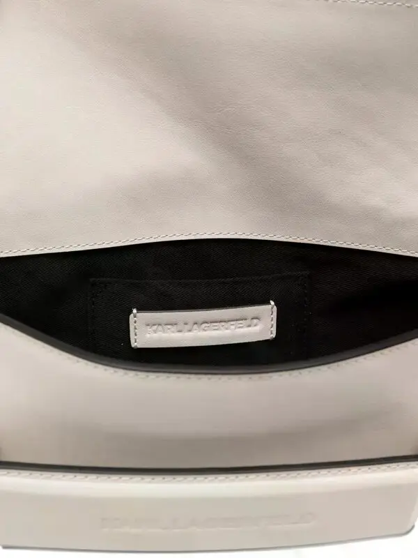 Karl Lagerfeld Ikon Shoulder Bag - Neutrals