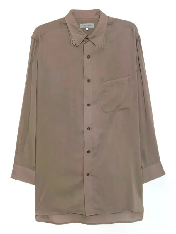 Yohji Yamamoto Layered-collar Shirt