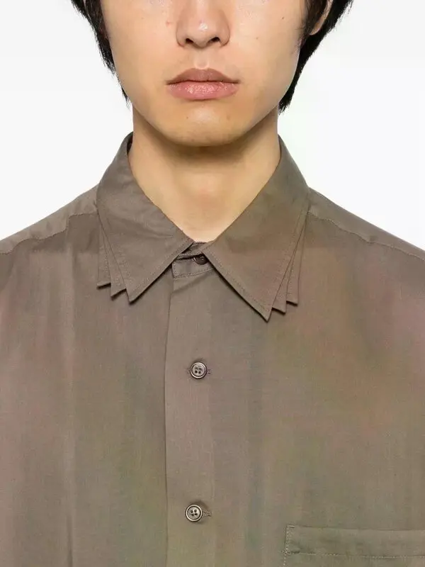 Yohji Yamamoto Layered-collar Shirt
