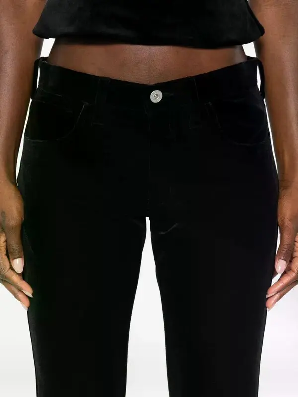 Junya Watanabe Flared Velvet Trousers