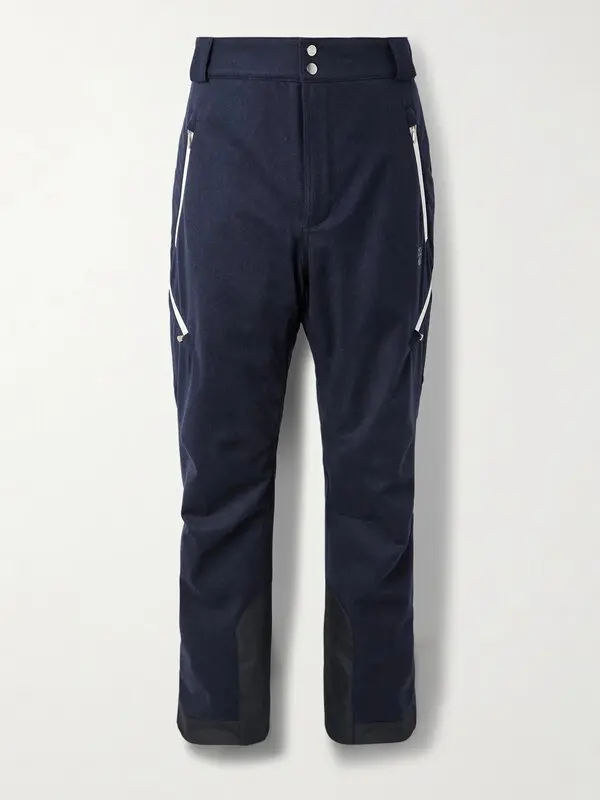 Brunello Cucinelli Straight-leg Wool-felt Ski Pants