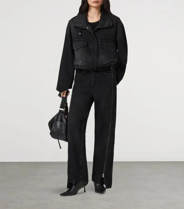 ALLSAINTS Organic Cotton Frankie Wide-leg Jeans