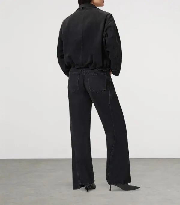ALLSAINTS Organic Cotton Frankie Wide-leg Jeans