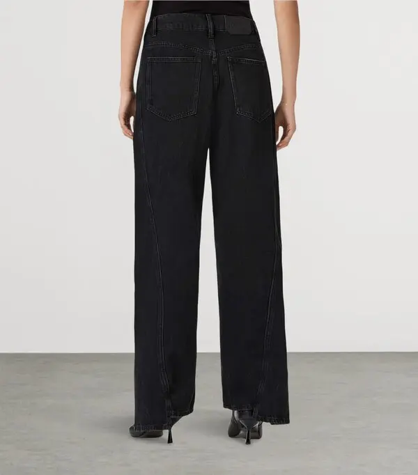 ALLSAINTS Organic Cotton Frankie Wide-leg Jeans
