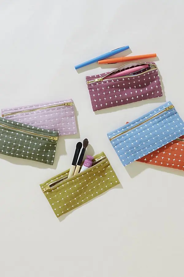ANCHAL Cross-stitch Pencil Case