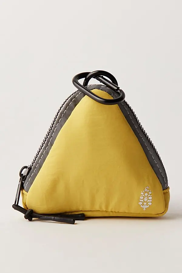 Free People Altitude Multi Mini Pouch - Sunlit Yellow