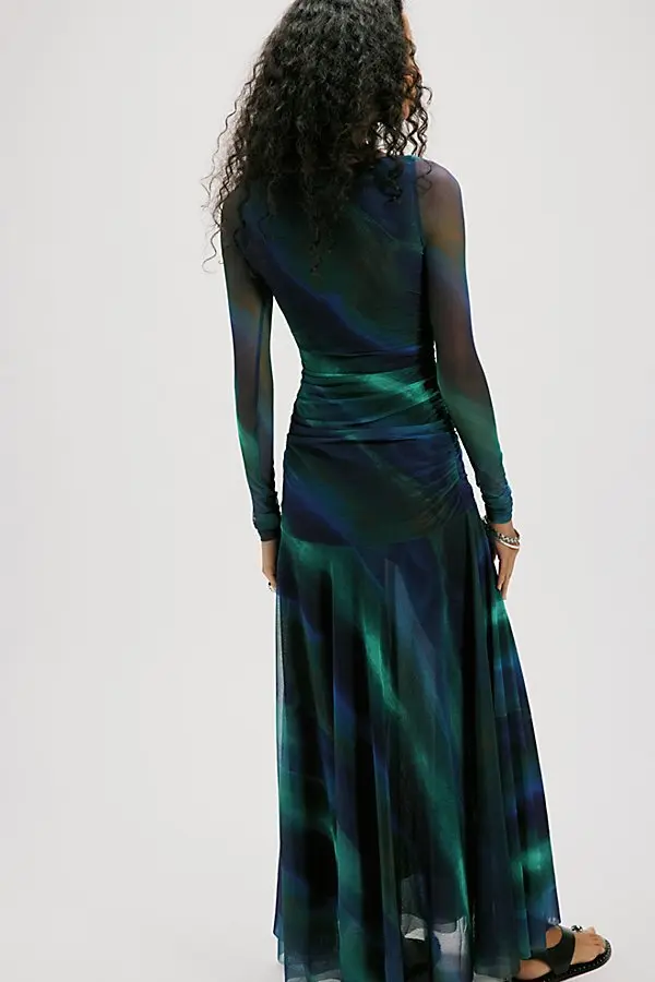 Free People Sunnei Mesh Maxi Dress