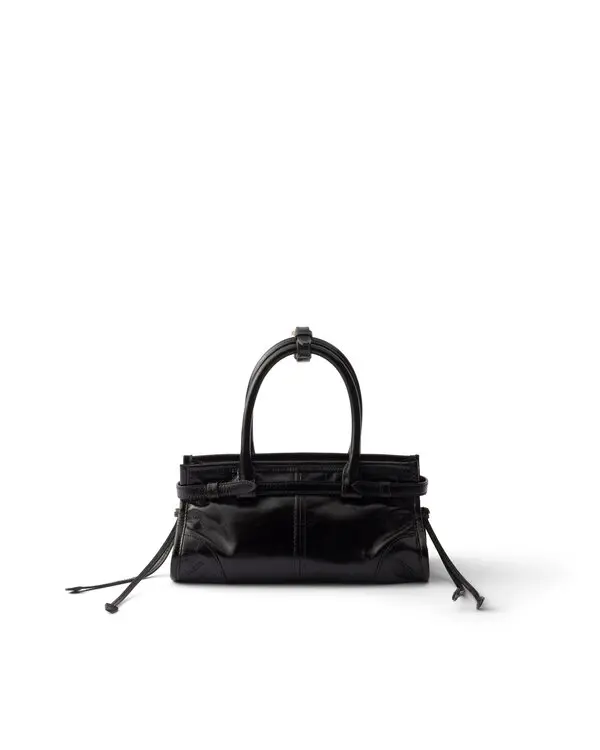 Prada Leather Handbag - Black