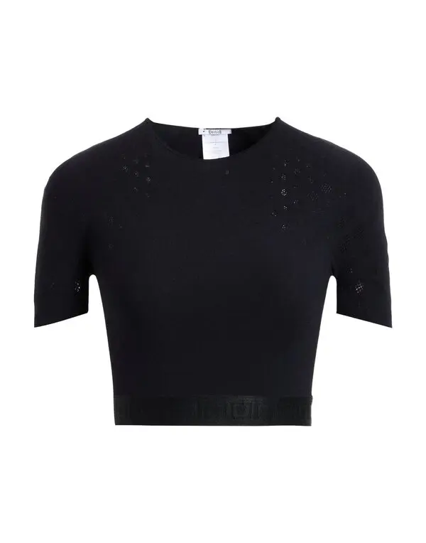 Wolford Stretch Crop T-shirt - Black