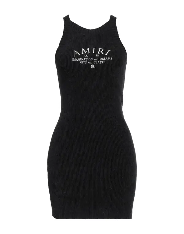 Amiri Mini Dress With Embroidered Logo