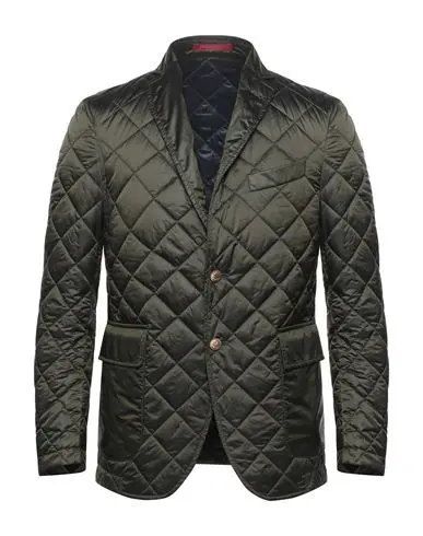 BORGIA  MILANO Quilted Jacket - Green