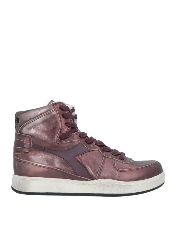 DIADORA Leather High-top Sneakers