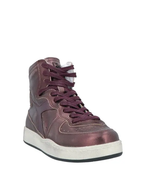 DIADORA Leather High-top Sneakers
