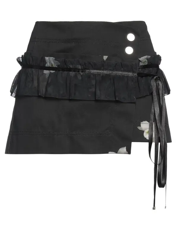 Pinko Floral-print Mini Wrap Skirt