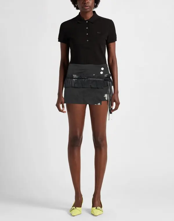 Pinko Floral-print Mini Wrap Skirt
