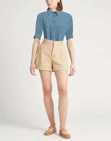 Brunello Cucinelli Cotton Poplin Shirt With Appliqués