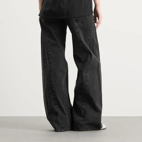 MAISON MARGIELA Step Waist Wide Leg Jeans